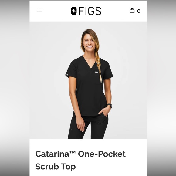 Figs | Tops | Figs Scrub Topnever Worn | Poshmark
